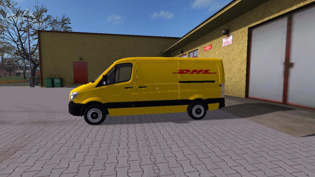 MERCEDES BENZ SPRINTER DHL V2.0 – FS17 mod